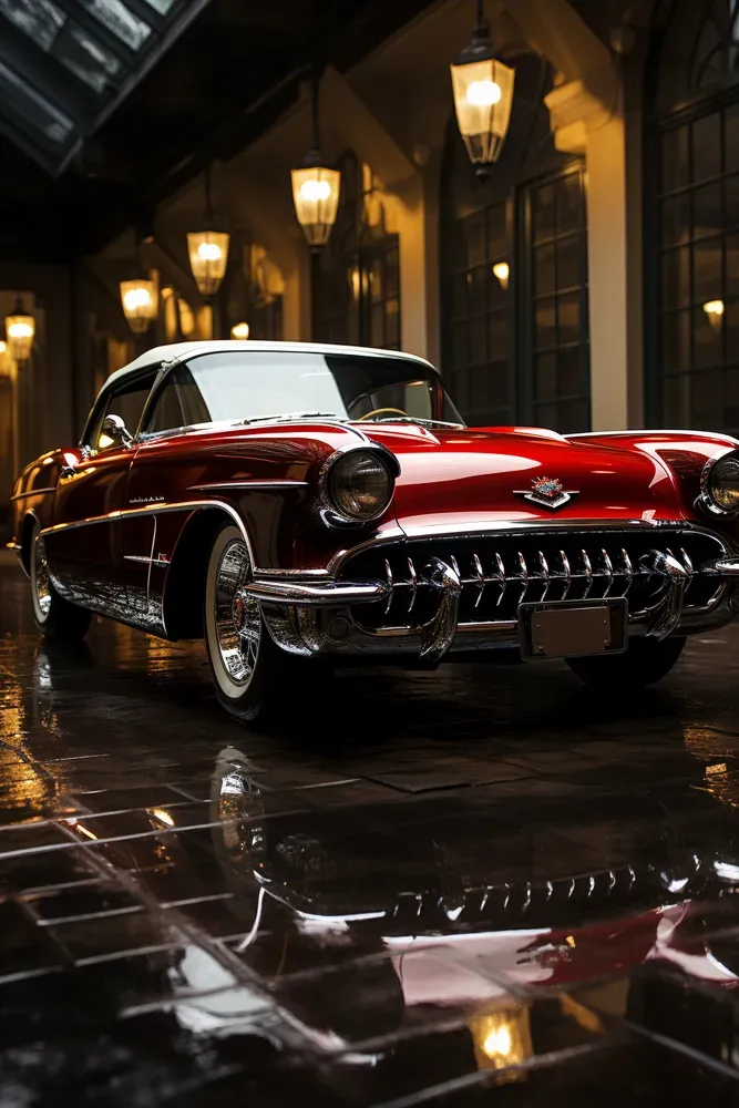 Styled Car Portraits Midjourney Prompt | PromptBase