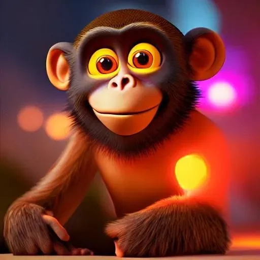 Cute Little Monkeys Stable Diffusion Prompt | PromptBase