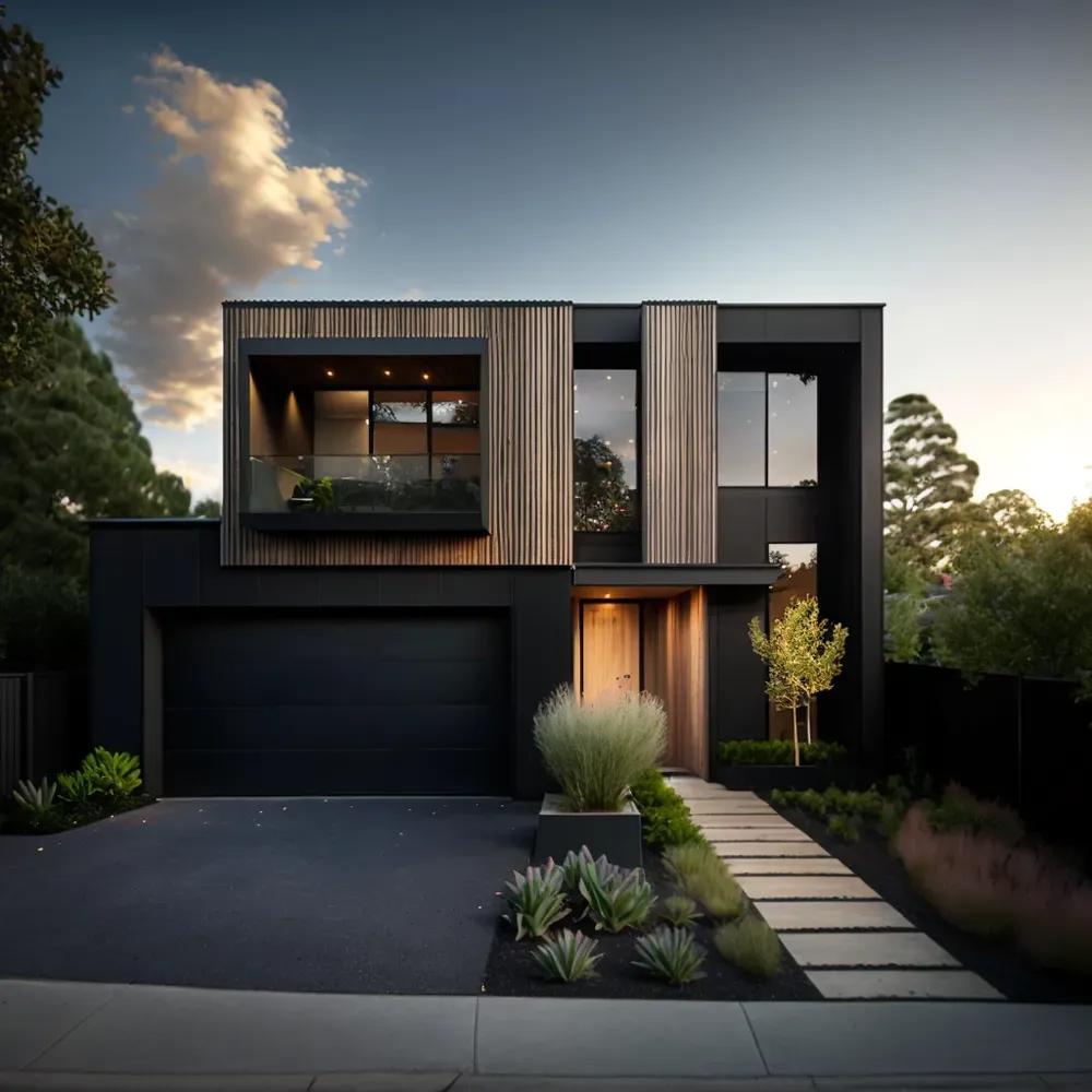 Moody Realistic Architectural Designs Midjourney Prompt | PromptBase