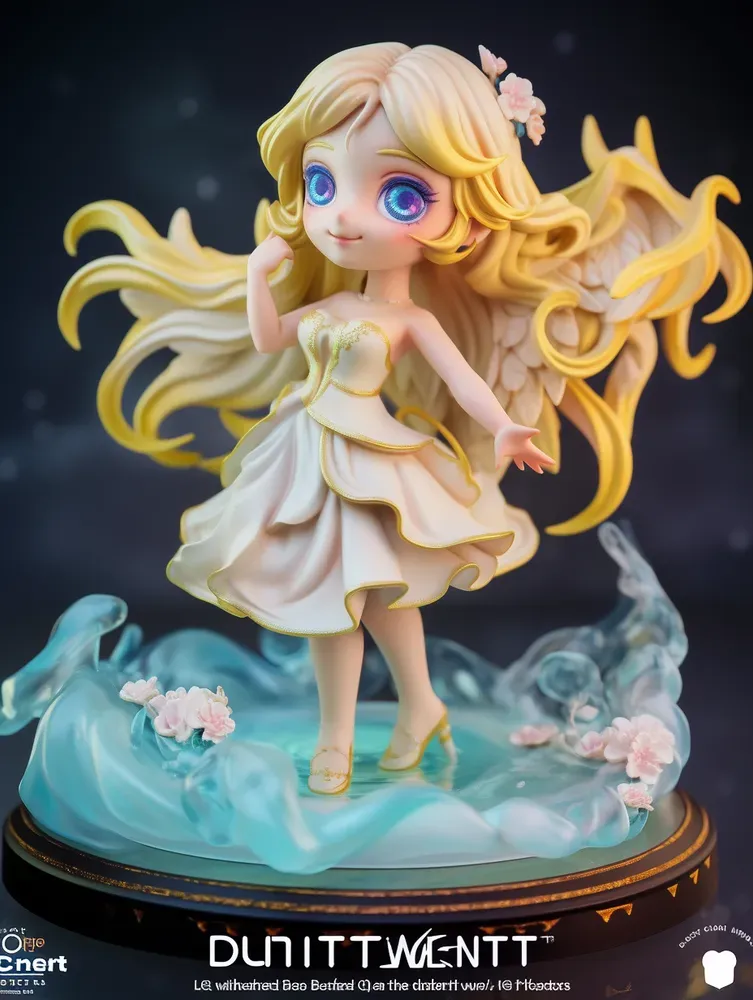 Beautiful Cute Girl Figures Midjourney Prompt | PromptBase