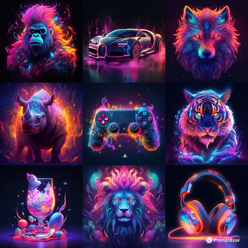 Psychedelic Splash Art Midjourney Prompt | PromptBase