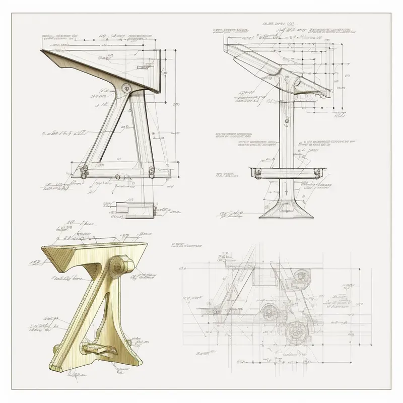 Engineering Drawings Conceptual Blueprints Midjourney Prompt | PromptBase