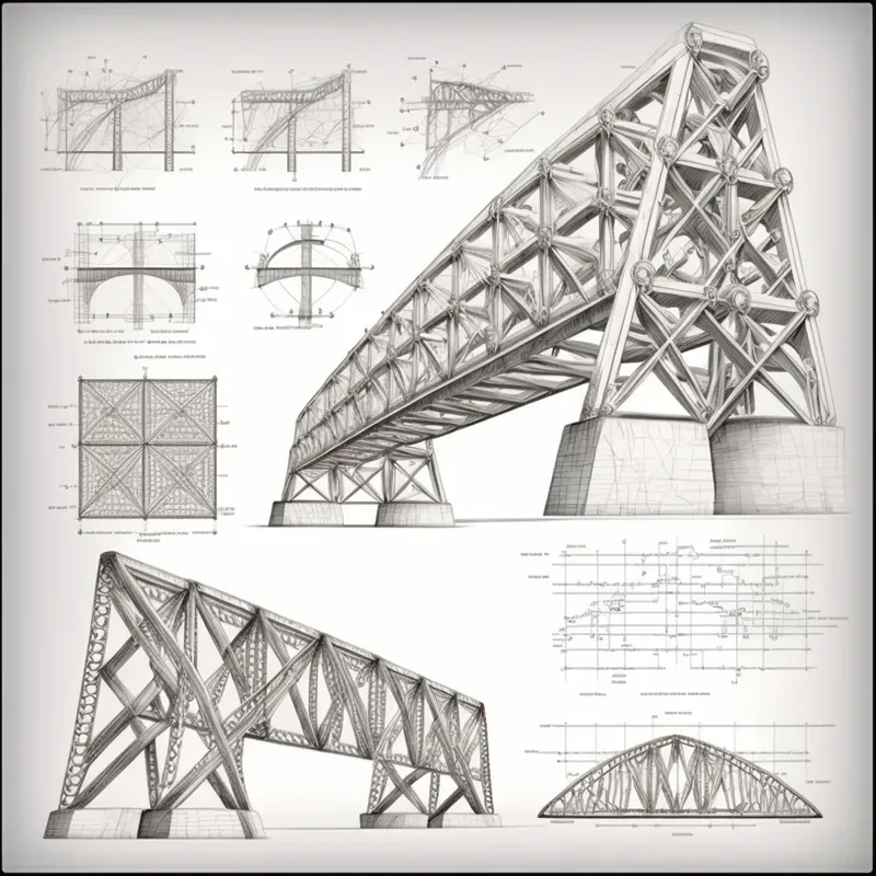 Engineering Drawings Conceptual Blueprints Midjourney Prompt | PromptBase