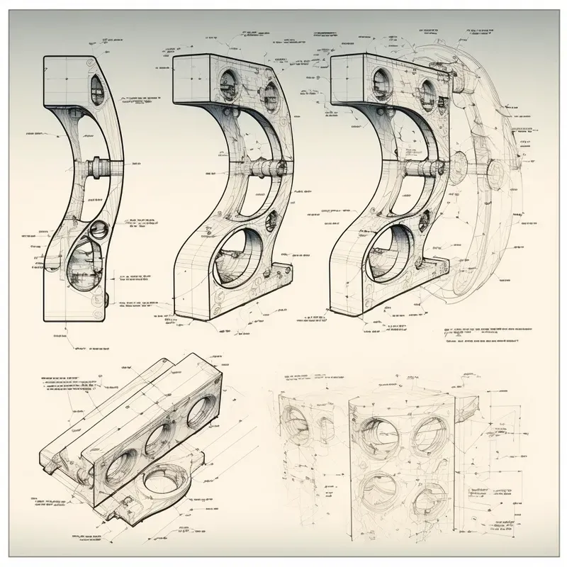 Engineering Drawings Conceptual Blueprints Midjourney Prompt | PromptBase