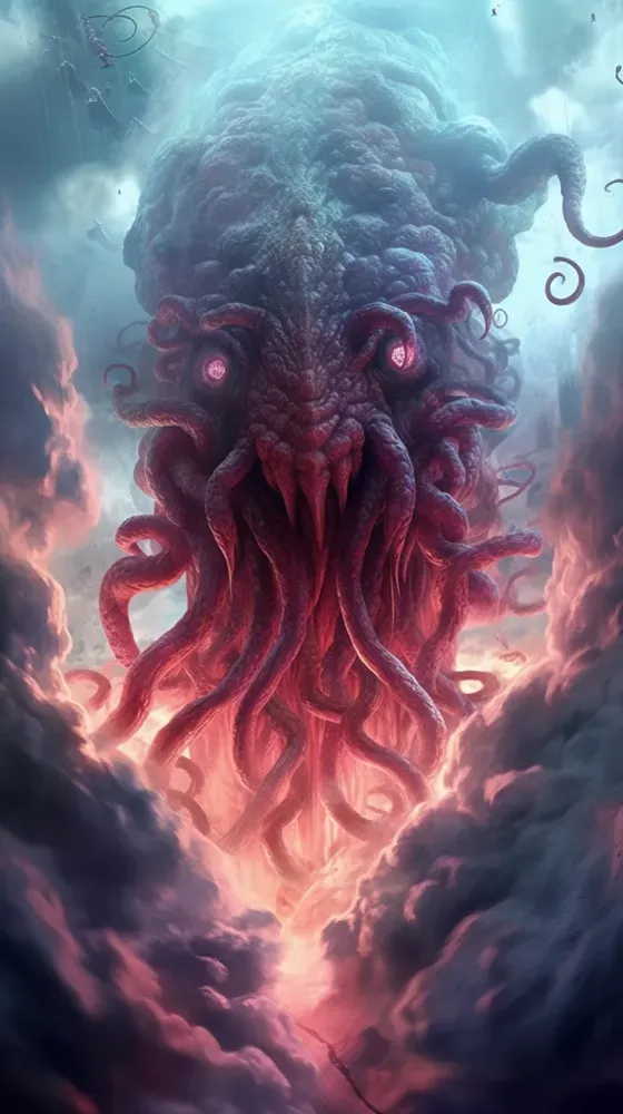 Abyss Monster Book Covers Midjourney Prompt | PromptBase