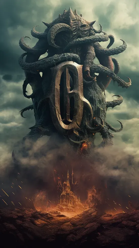 Abyss Monster Book Covers Midjourney Prompt | PromptBase