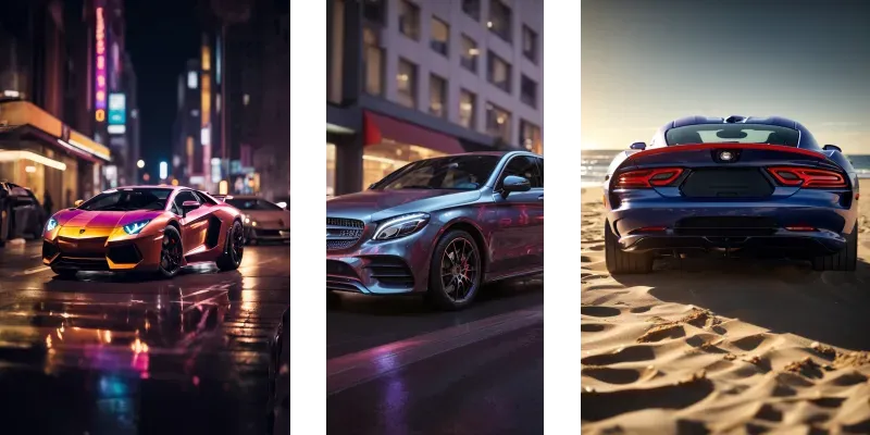 Hyper Realistic Car Photographs Leonardo Ai Prompt | PromptBase