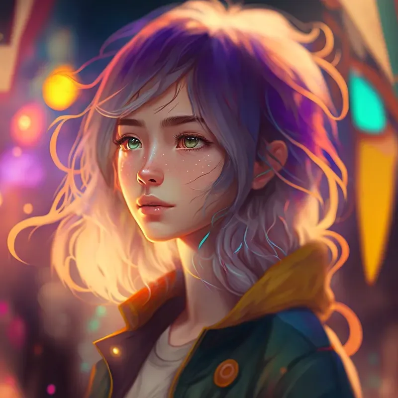 Semi Realistic Anime Waifus Midjourney Prompt | PromptBase