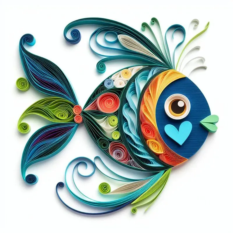 Paper Quilled Creatures DALL·E Prompt | PromptBase