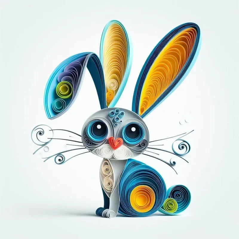 Paper Quilled Creatures DALL·E Prompt | PromptBase