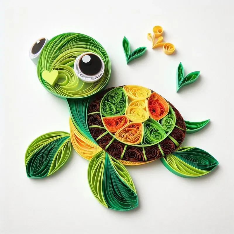Paper Quilled Creatures DALL·E Prompt | PromptBase
