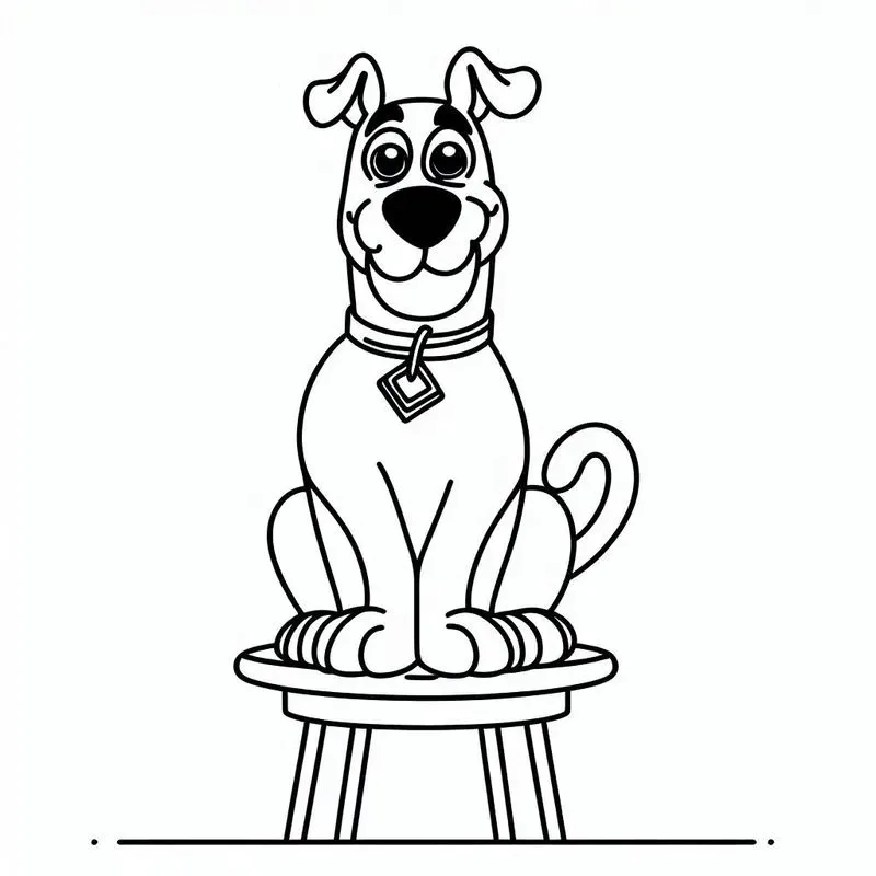 Famous Cartoon Coloring Pages DALL·E Prompt | PromptBase