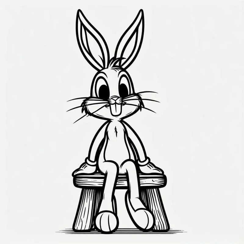 Famous Cartoon Coloring Pages DALL·E Prompt | PromptBase