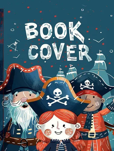 Illustrational Childrens Book Cover App | PromptBase