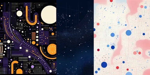 Dynamic Points And Lines Patterns Midjourney Prompt | PromptBase