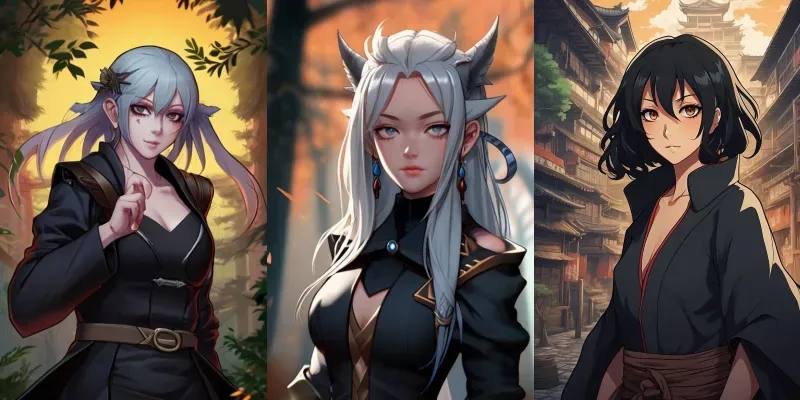 Anime Game Characters Leonardo Ai Prompt | PromptBase