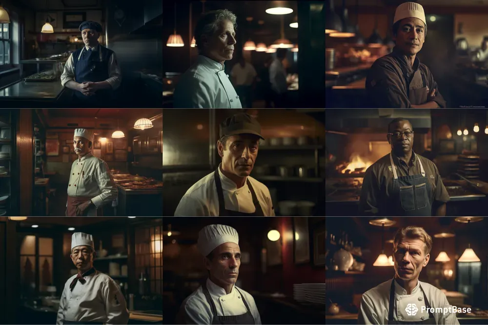 Realistic Portraits Of Chefs From Around The World Midjourney Prompt ...