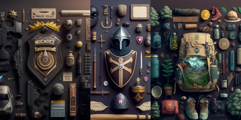 Knolling Photography Midjourney Prompt | PromptBase