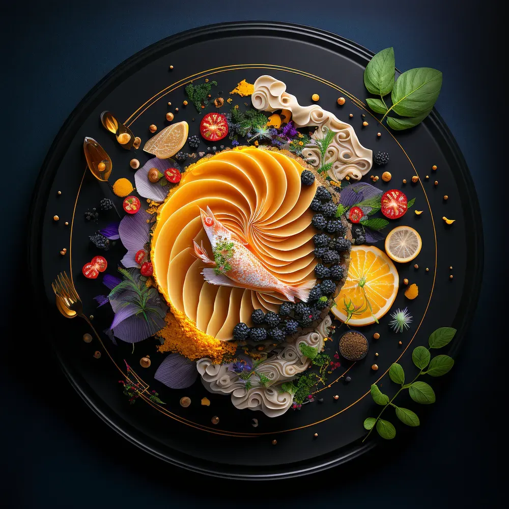 Michelin Star Food Plates Midjourney Prompt | PromptBase