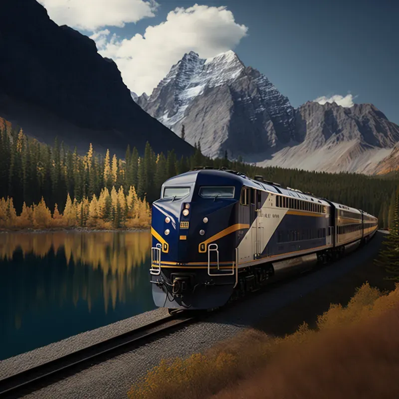 Train Designs From Classics To Moderns Midjourney Prompt | PromptBase