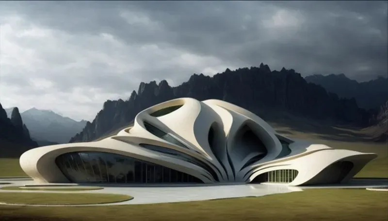 Architects Futures Inspired By Zaha Hadid Midjourney Prompt | PromptBase