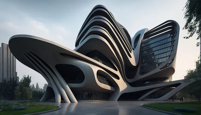 Architects Futures Inspired By Zaha Hadid Midjourney Prompt | PromptBase