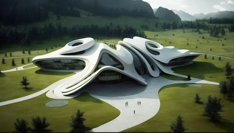 Architects Futures Inspired By Zaha Hadid Midjourney Prompt | PromptBase