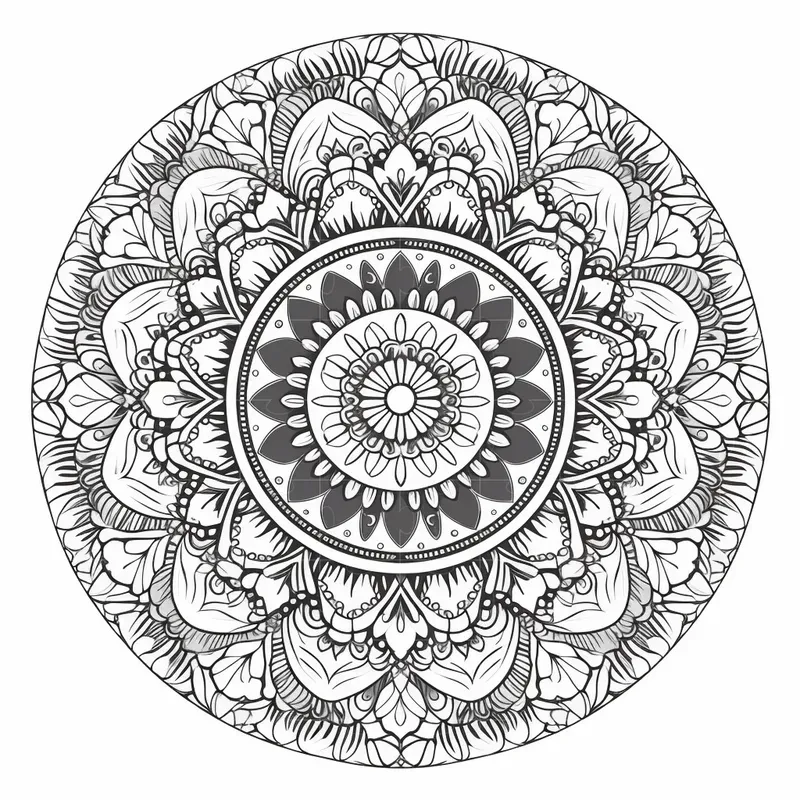 Mandalas Ready To Draw Midjourney Prompt | PromptBase