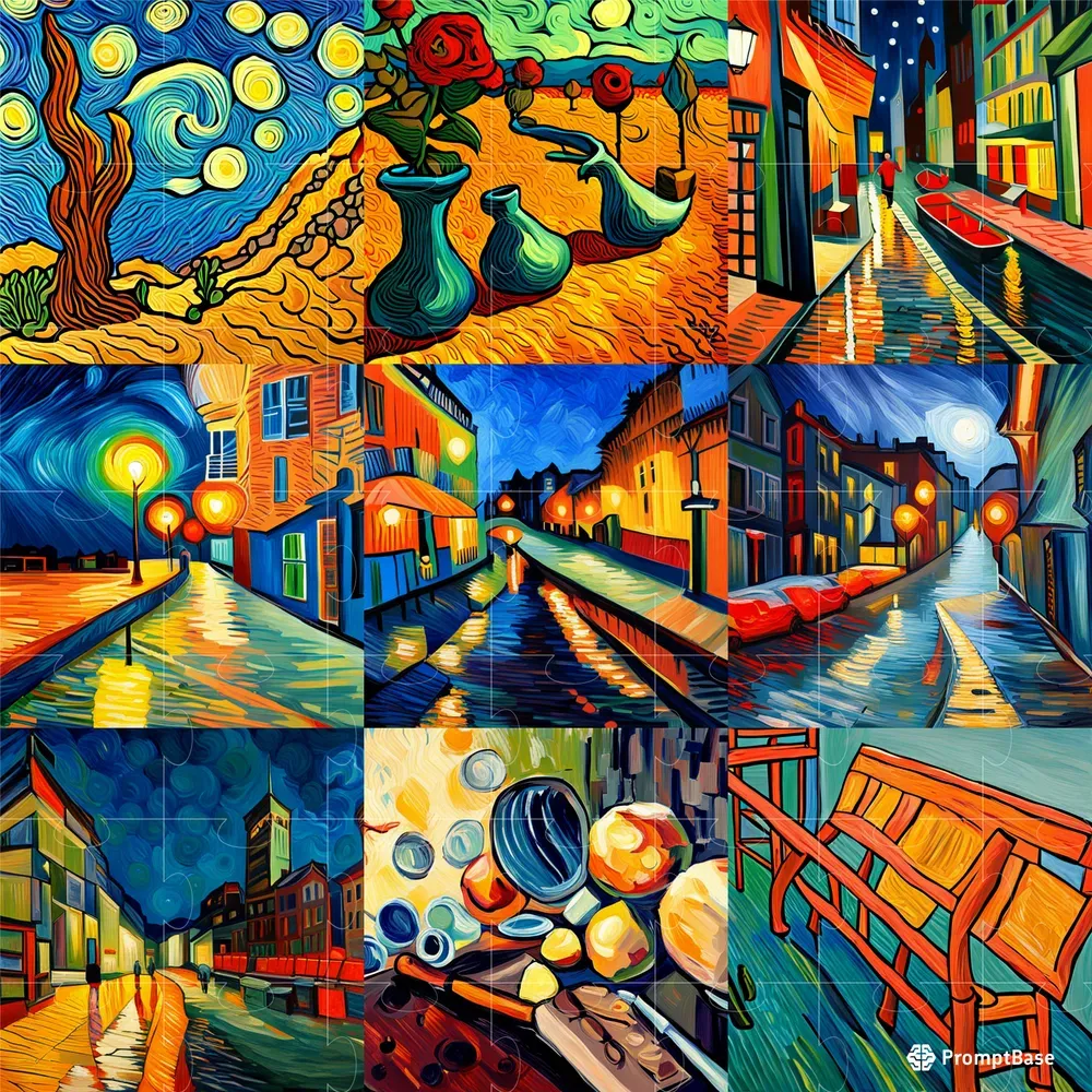 Stunning Van Gogh Style Art Stable Diffusion Prompt | PromptBase