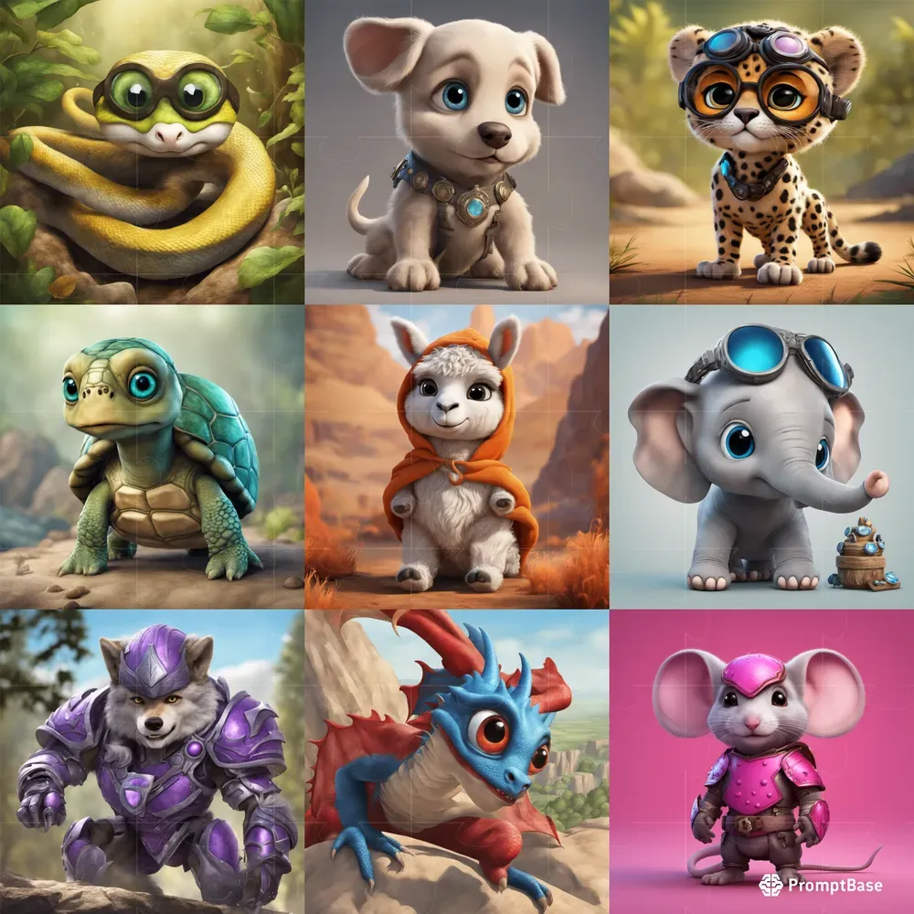 Animal Heroes Stable Diffusion Prompt | PromptBase