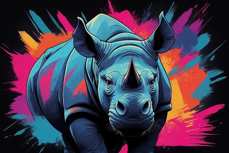 Tshirt Bright Bold Animals Leonardo Ai Prompt | PromptBase