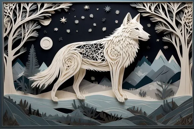 Papercut Animals Leonardo Ai Prompt | PromptBase