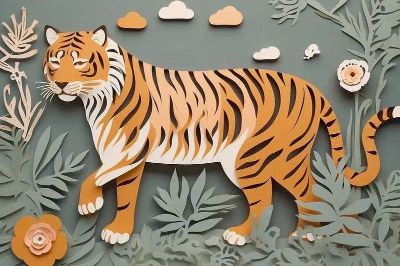 Papercut Animals Leonardo Ai Prompt | PromptBase