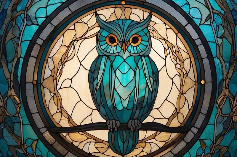 Stained Glass Creatures Leonardo Ai Prompt | PromptBase