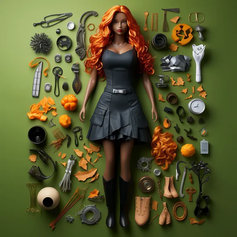 Doll Crafting Kits Make Your Own Dolls Midjourney Prompt | PromptBase