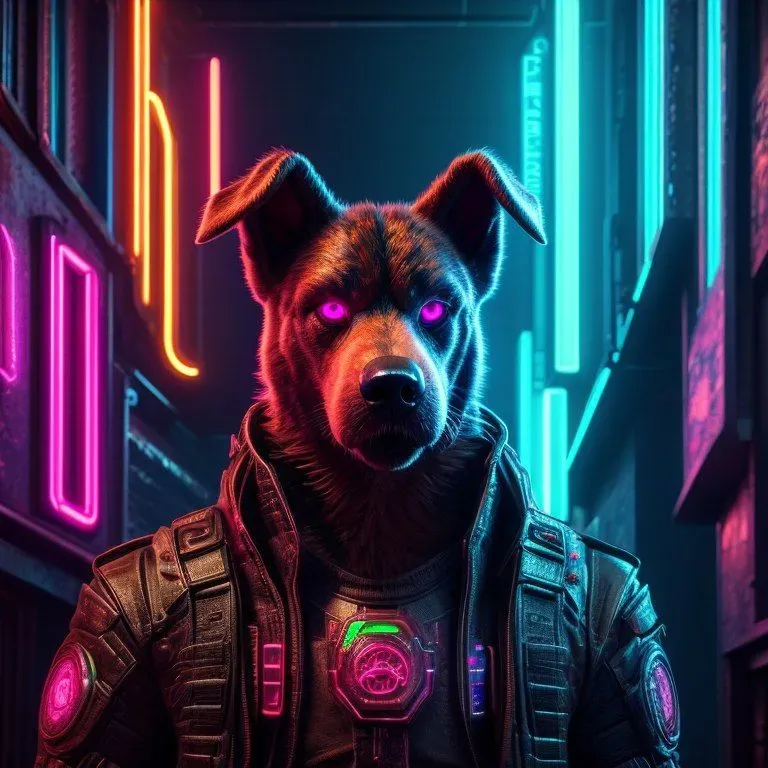 Super Cyberpunk Anthro Furry Characters Stable Diffusion Prompt ...