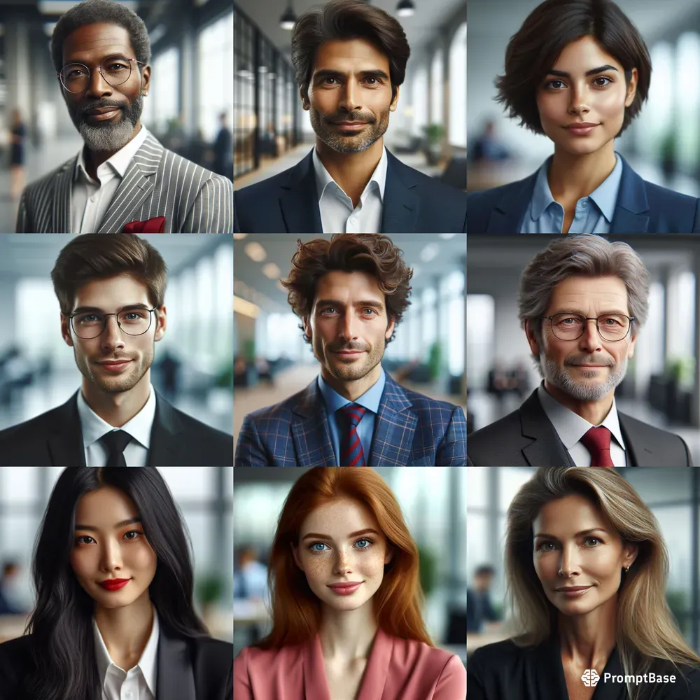 Professional Business Headshots DALL·E Prompt | PromptBase