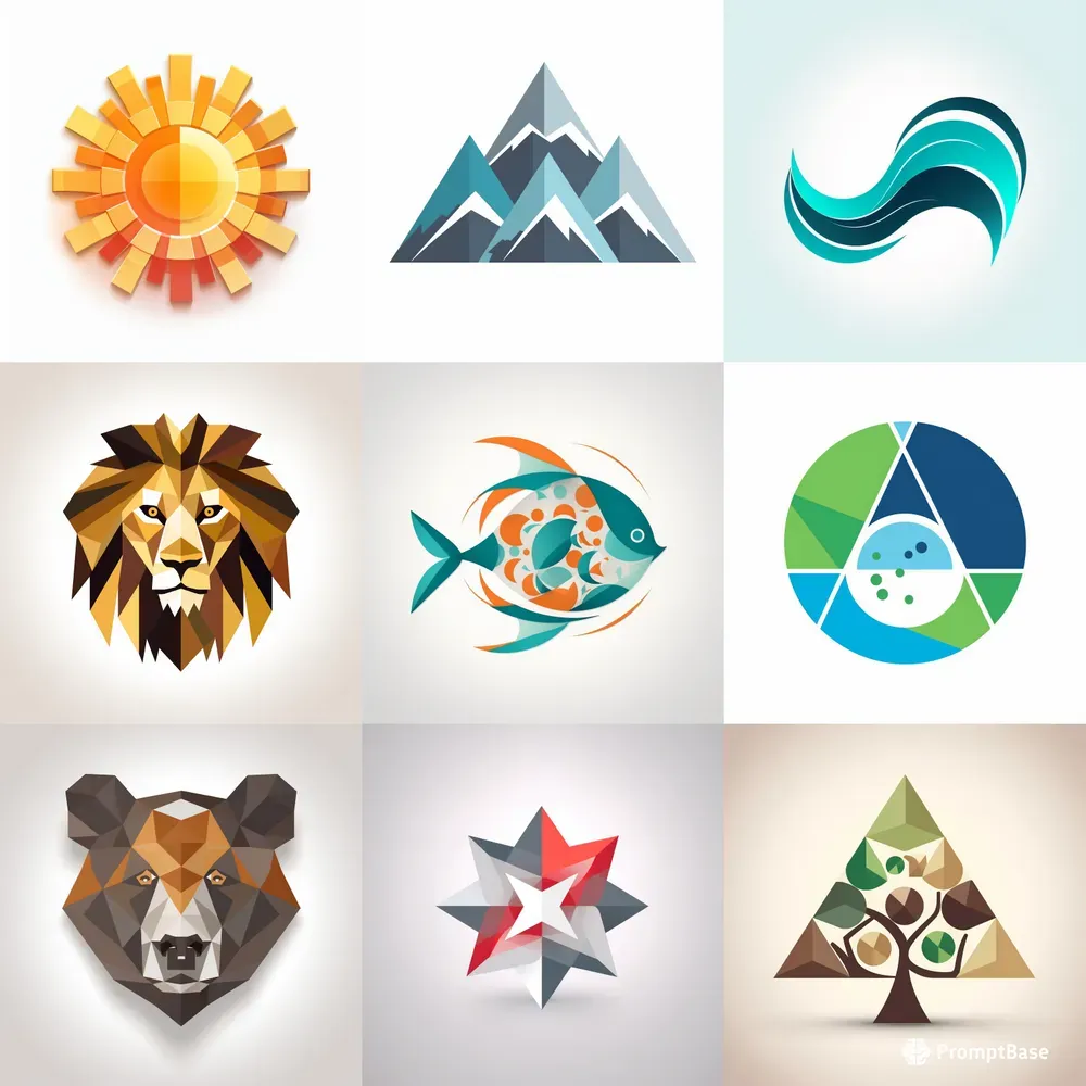 Modern Vector Logos Boost Your Brands Midjourney Prompt | PromptBase