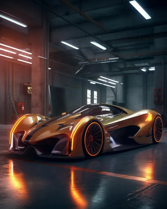 Sci-fi Super Car Concept Designs Midjourney Prompt | PromptBase