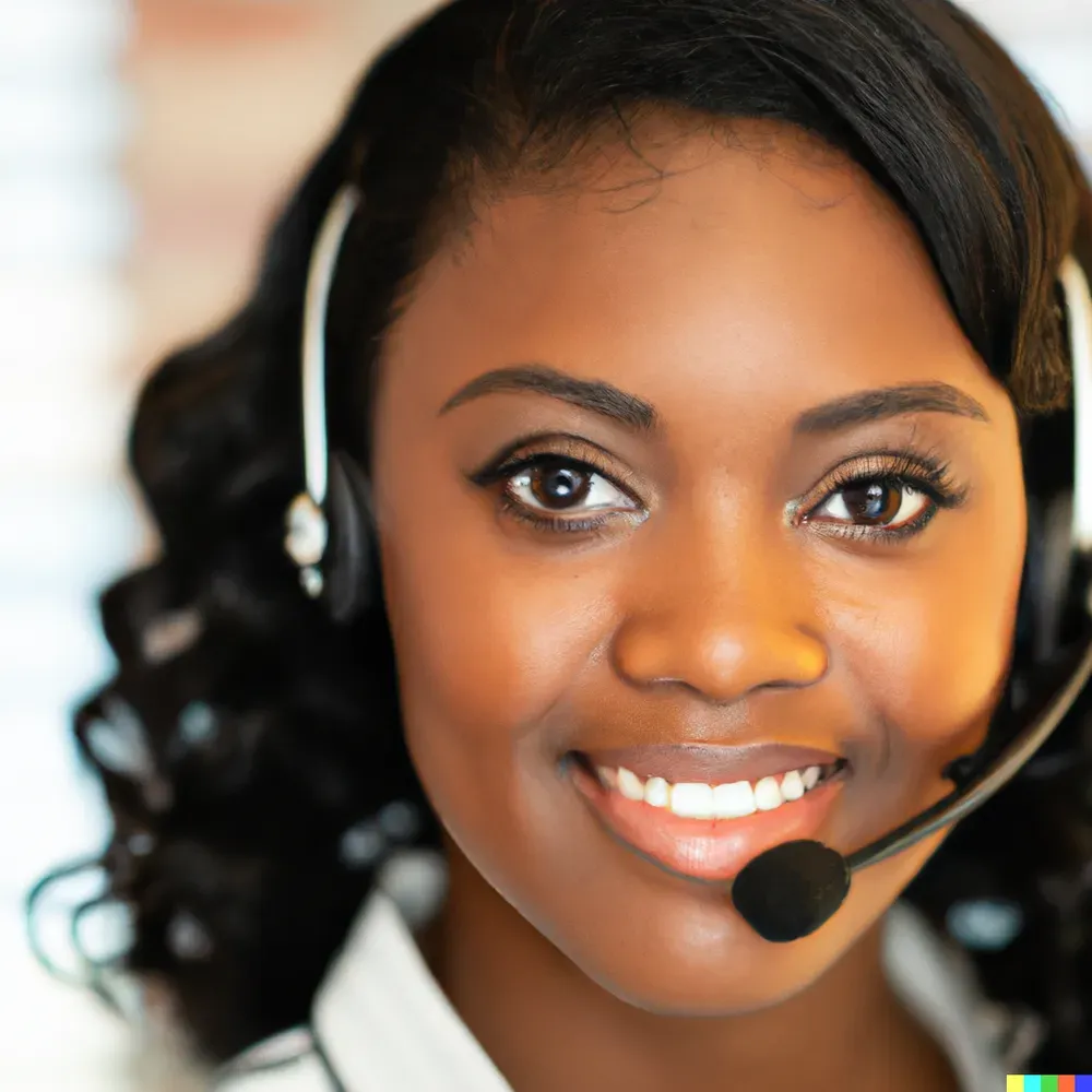 Customer Service Agents DALL·E Prompt | PromptBase