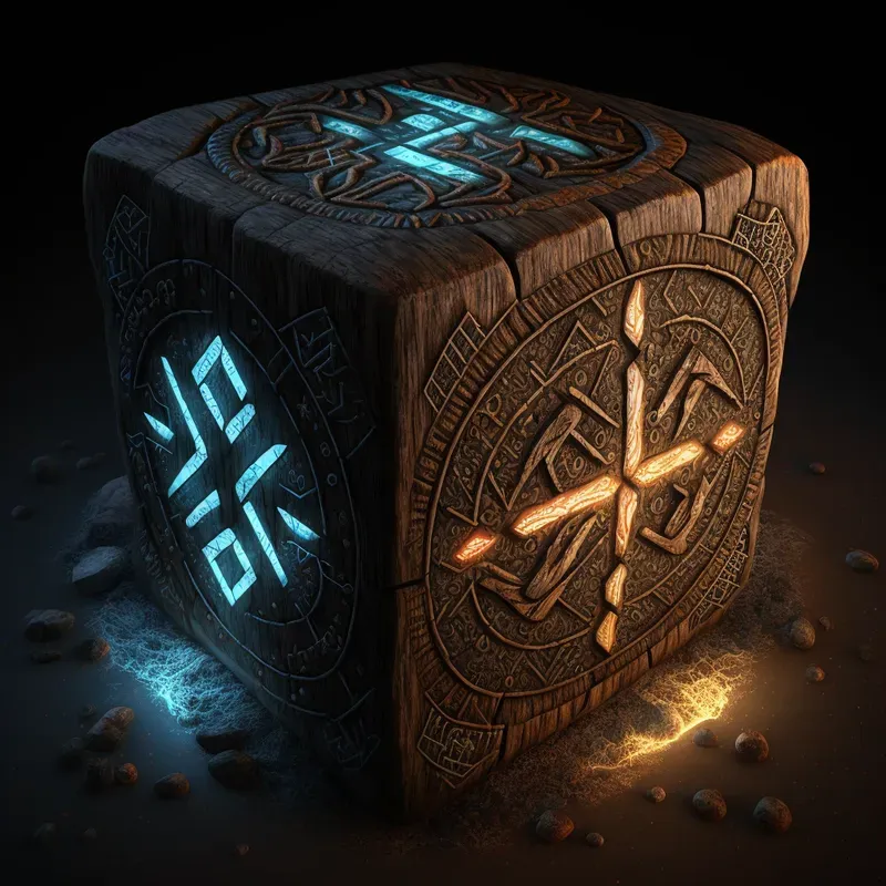 Magic Mystical Runes Midjourney Prompt | PromptBase