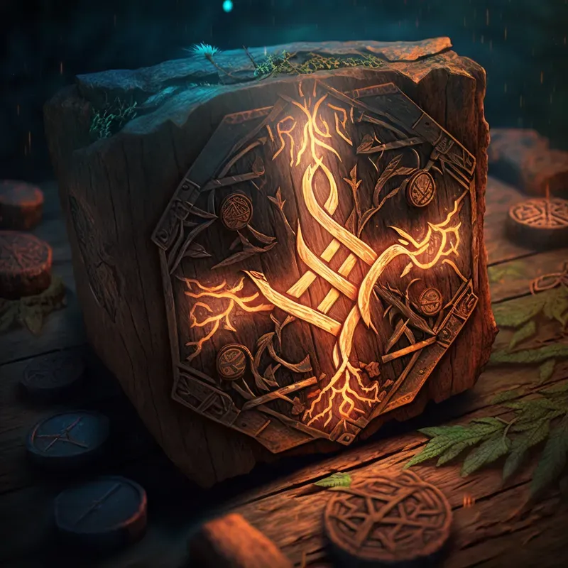 Magic Mystical Runes Midjourney Prompt | PromptBase