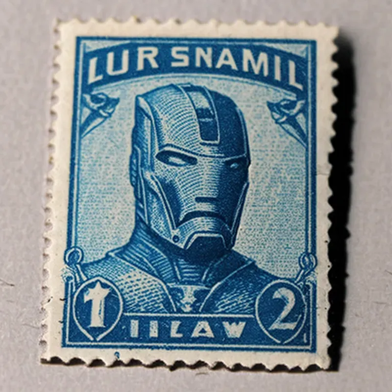 Vintage Character Postage Stamps Midjourney Prompt | PromptBase