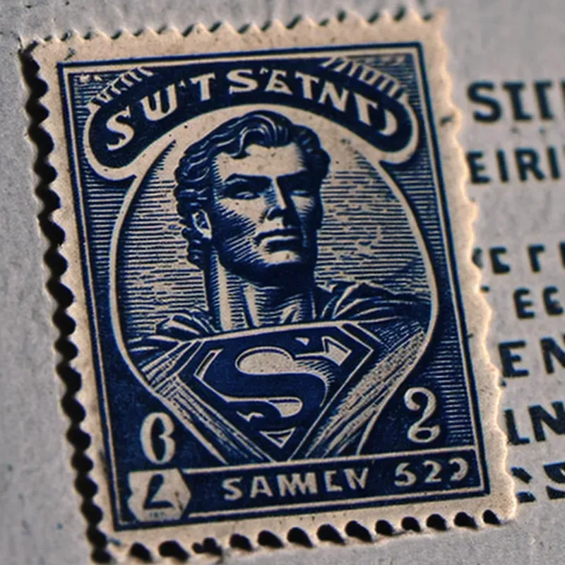 Vintage Character Postage Stamps Midjourney Prompt | PromptBase