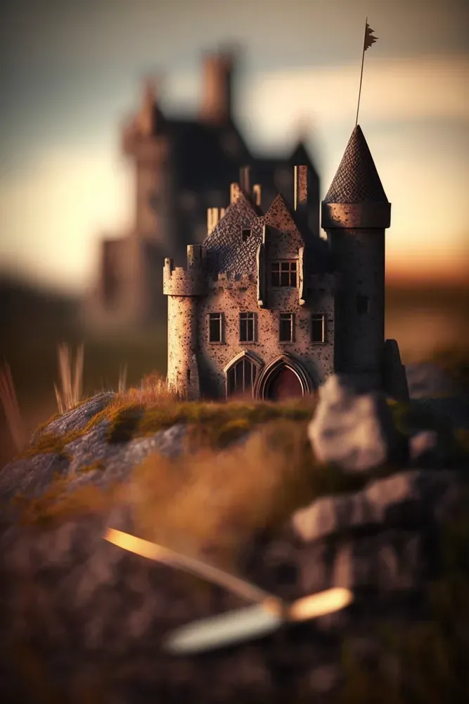 Tilt Shifted Miniature Art Midjourney Prompt | PromptBase