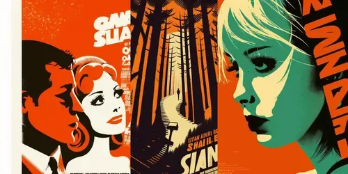 Retro Movie Posters From The 80s Midjourney Prompt | PromptBase