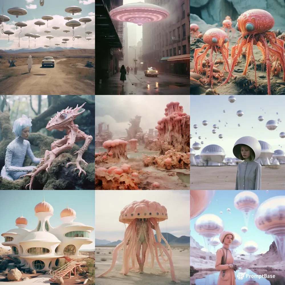 Alien Visions Midjourney Prompt | PromptBase