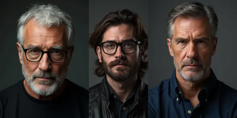 Bold Masculinity Portraits Of Men Flux Prompt Promptbase