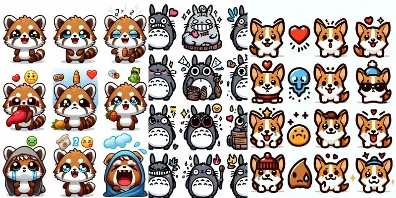 Huge Collection Of Cute And Fun Emojis DALL·E Prompt | PromptBase