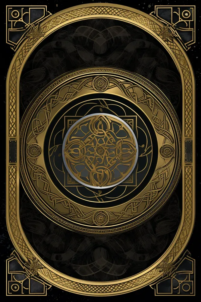 Beautiful Tarot Card Backcovers Midjourney Prompt | PromptBase